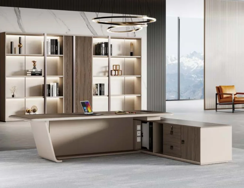 Modern CEO Office Desk - Stylish & Functional Furniture