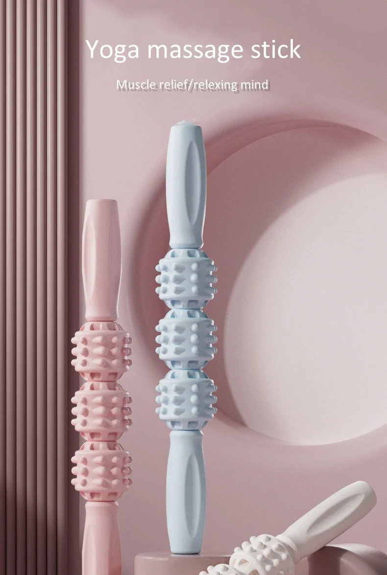 Factory Supply Spike Massage Stick Yoga Fitness Hedgehog Ball Rounder ...