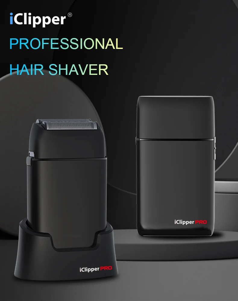 Iclipper-tx4 Portable Cordless Electric Men’s Travel Shaver