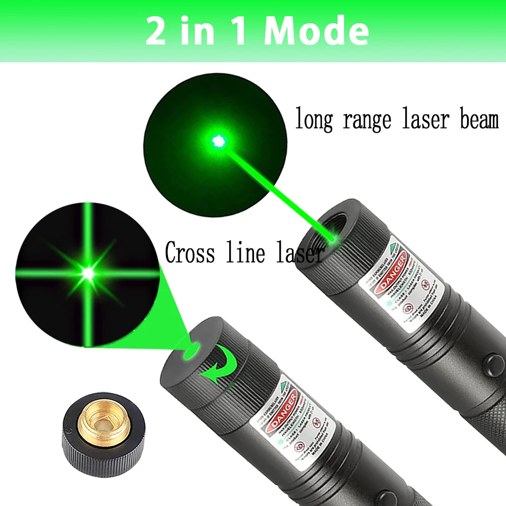 Powerful Laser Pointer - Cross Laser Line for Presentations