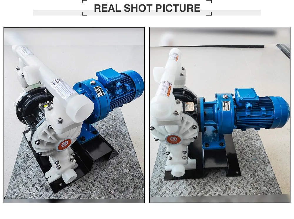 Godo Dby3s-32s Electric Diaphragm Pump Oil Water Transfer Pp Chemical Double Diaphragm Pumps ...