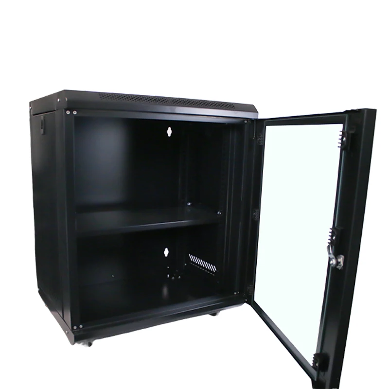 Network Cctv Server Rack Cabinet 19 Wall Mounted Cctv Project Metal ...