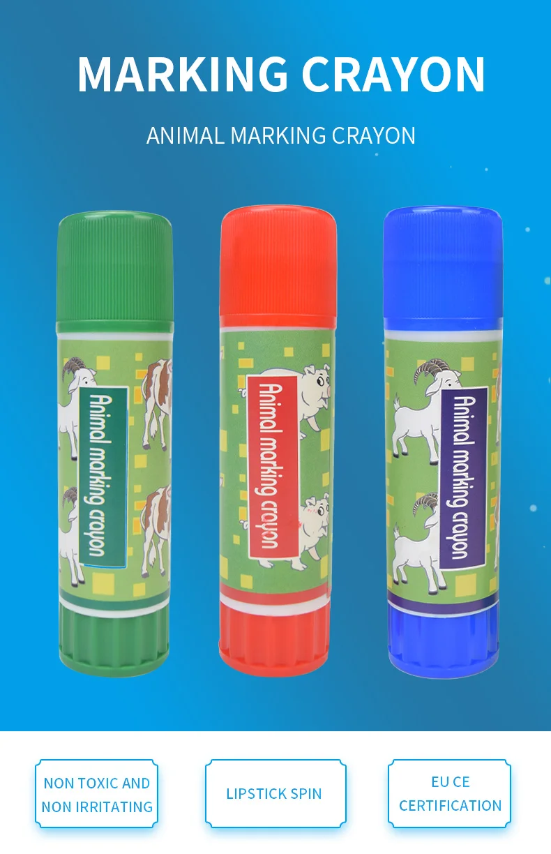 Small One Farm Equipment Veterinary Mark Pen Colorful Animal Marking ...
