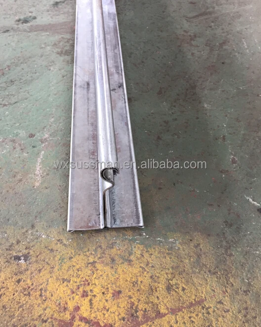 Aluminum Galvanized Steel Rolling Shutter Door Bottom Rail Roll Forming Machine T Bottom Bar ...