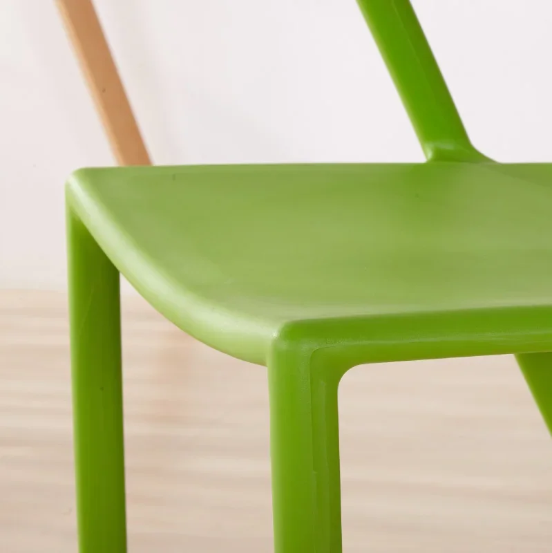 Outdoor Wholesale Modern Plastic Dining Chair Nordic Arm Chair Blue Pp ...