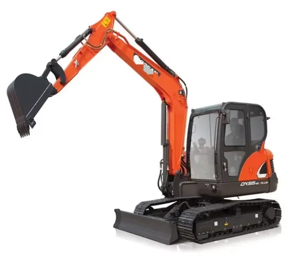 High Quality Korea DX75-9C DX75-10 DX65-9C small excavator Used Crawler ...
