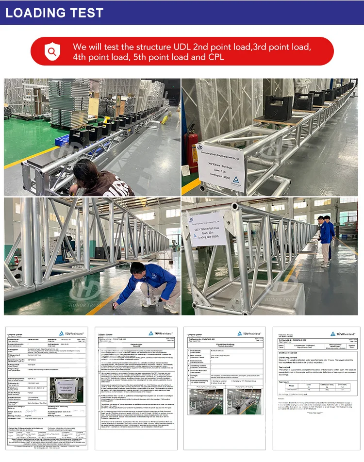 High Quality 300x300mm Spigot Truss - Lightweight Display Structure