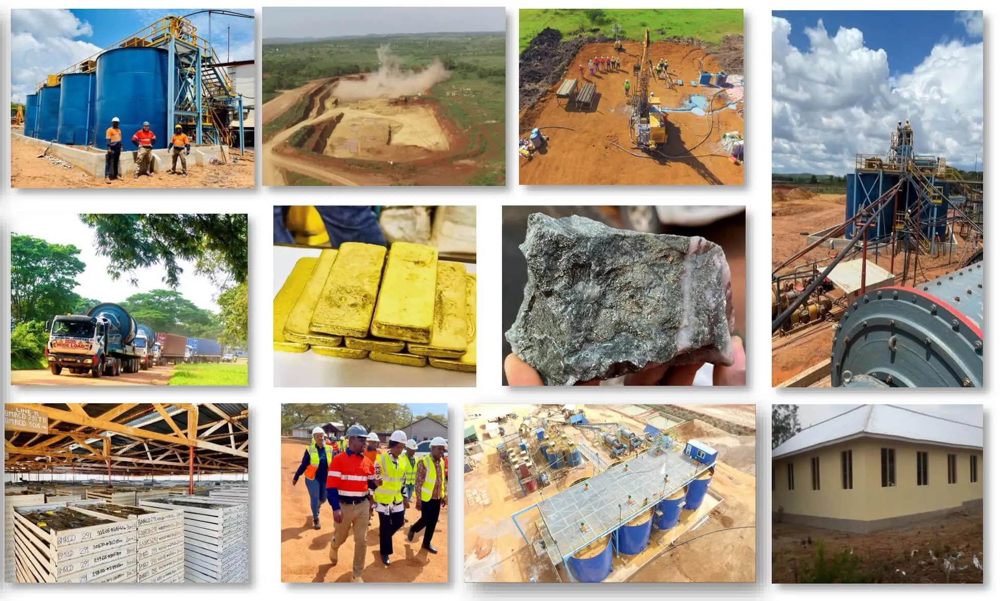 1000 Ton Per Day Ore Beneficiation Line in Zimbabwe Turnkey Project for ...