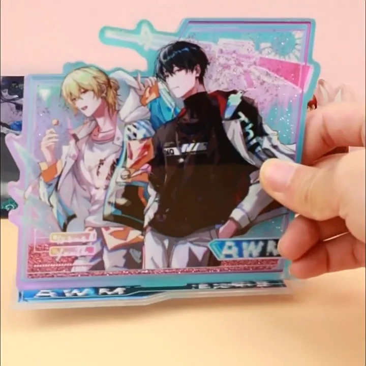 Custom Design Clear Acrylic Anime Display Standee Cartoon Character ...