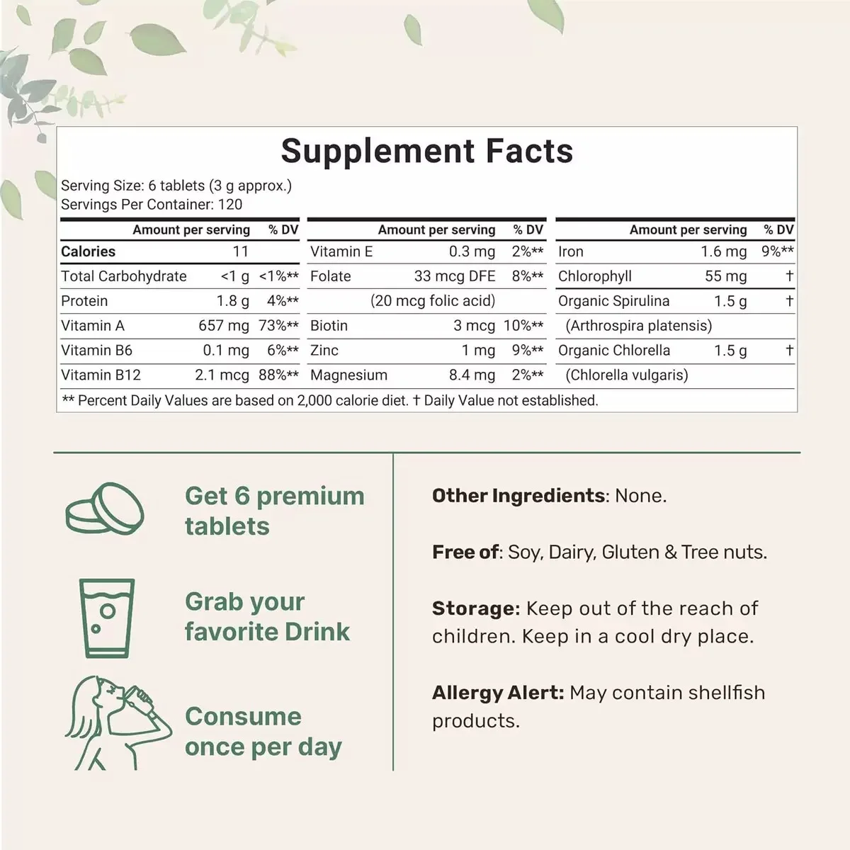 Manufacturer Supply 100%Pure Natural Organic Providing Energy Spirulina ...