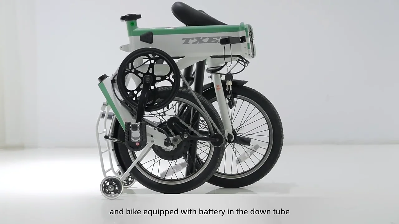 Txed 16 Inch Folding Electric City Bike Altilium Folding Electric Bike Battery 36v 7.8ah ...