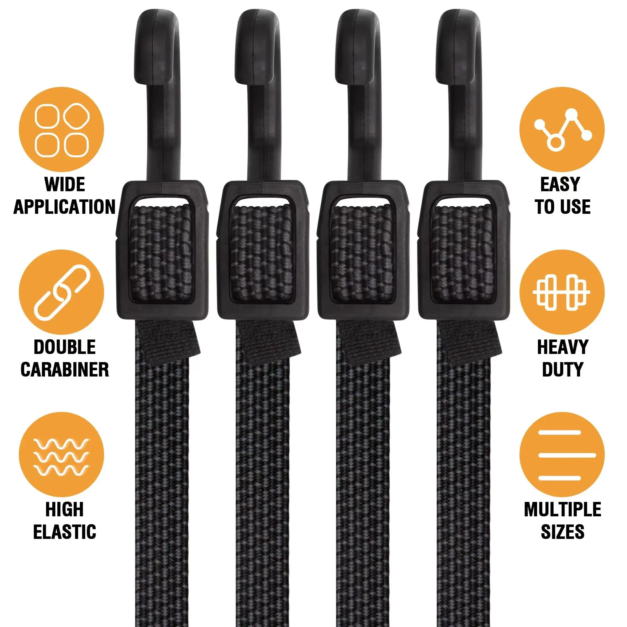 Home Gym Bungee Dance Luggage Rope Bungee Cords With Hooks Bungee - Buy ...