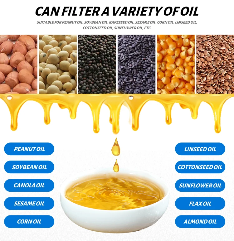 Factory Price Mustard Oil Filtration/sunflower Oil Filter/cooking Oil ...