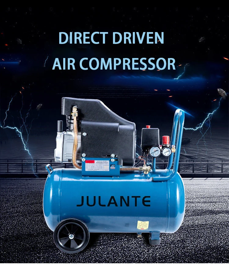 220v 8 Bar Portable Industrial Compressors Machine 750w 1hp 9l Direct ...
