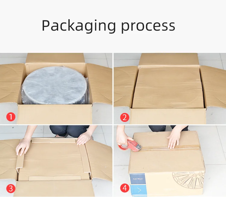 5x114.3 Custom 3 Piece Chrome Forged Wheels 12 16 18 21 20 22 26 Inch ...