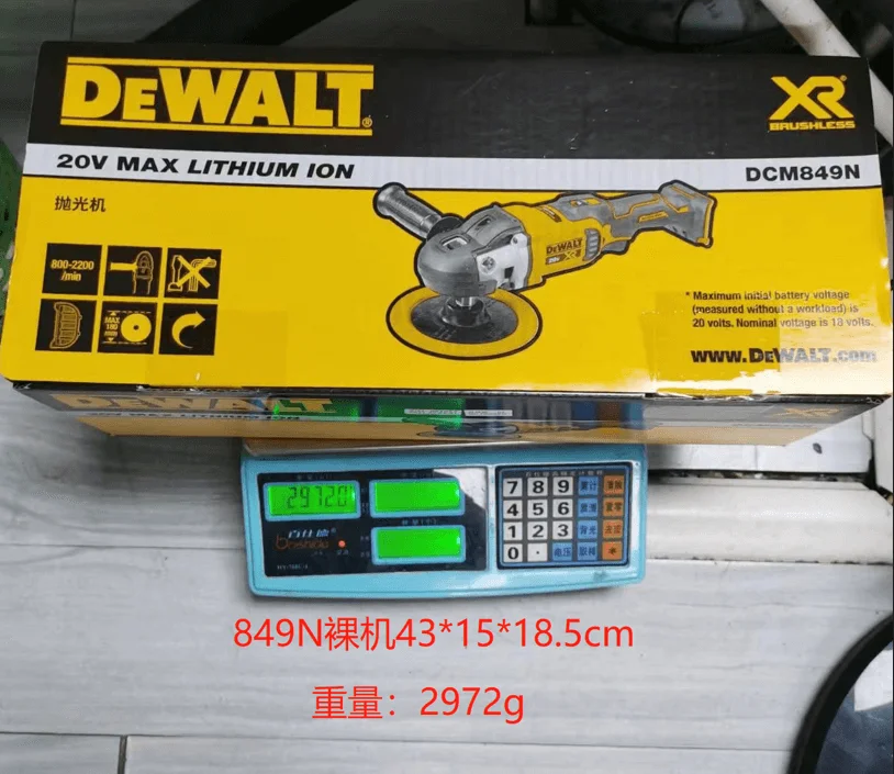 De Walt Dcd805 20v 2*2ah 2000rpm Lithium Battery Cordless Brushless ...