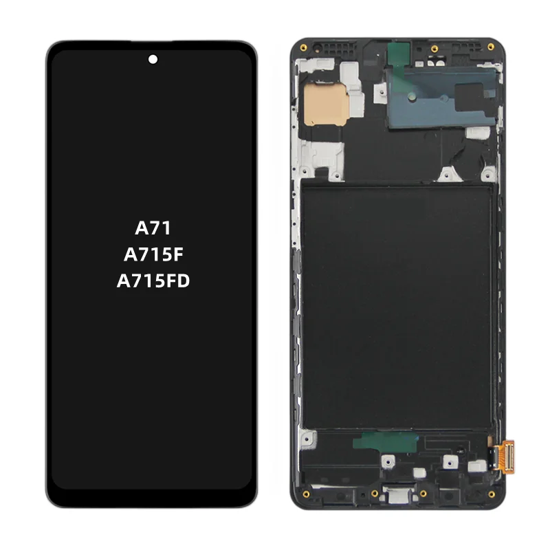 For Samsung Galaxy A71 A715f A715fd Lcd With Frame Pantalla Mobile ...