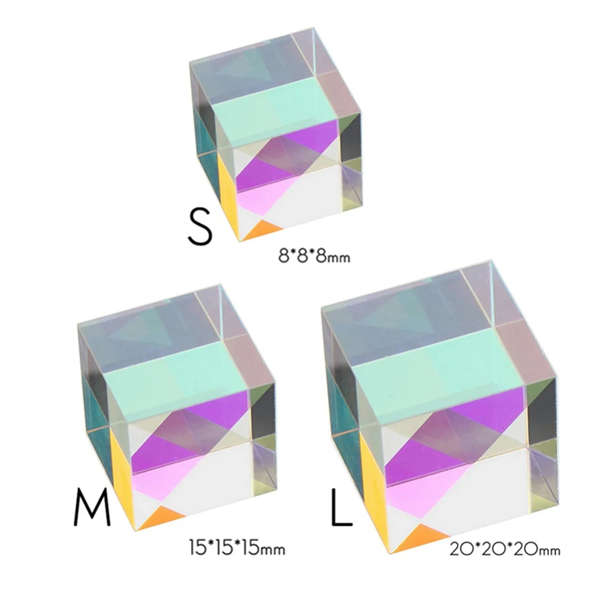 NPBS Beam Splitting Prism with Depolarizing Coating