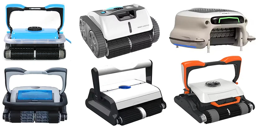 WIFI Remote Control Pool Robot Cleaner - Automatic Pool Cleaning Equipment