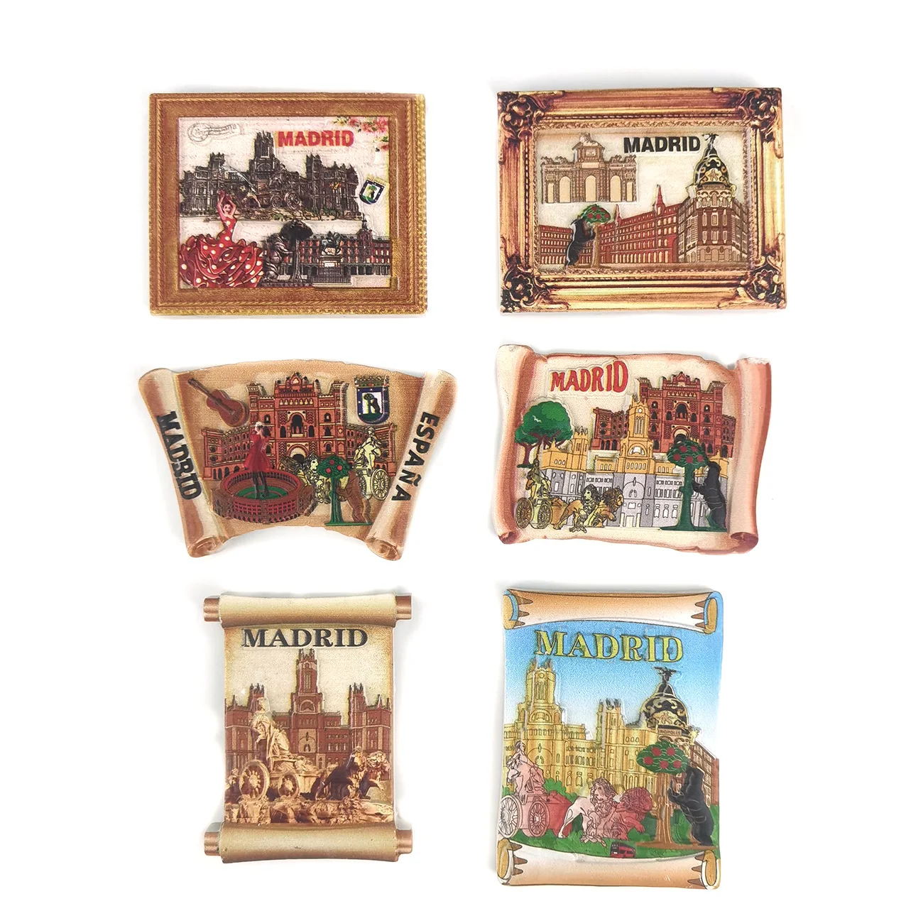 Wholesale Custom Resin Country City Spain Tourist Souvenir Madrid ...