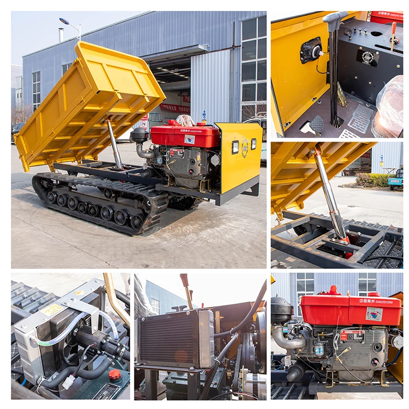 Mini Dumper Crawler - Efficient Tracked Transporter