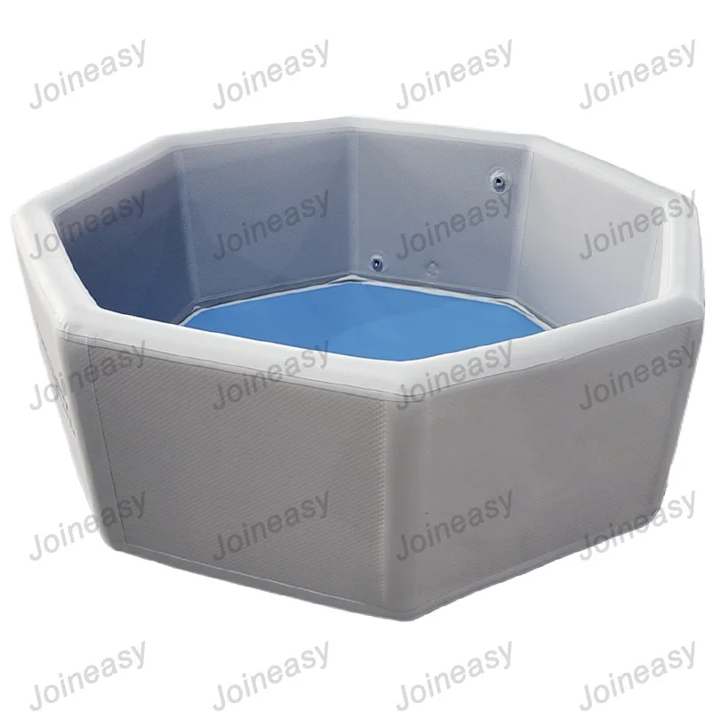 Customized Octagon Hexagon Ice Pool - Perfect for 6 People