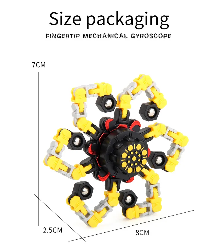 Amz Hot Robot Toy Diy Deformation Robot Mechanical Spiral Twister ...