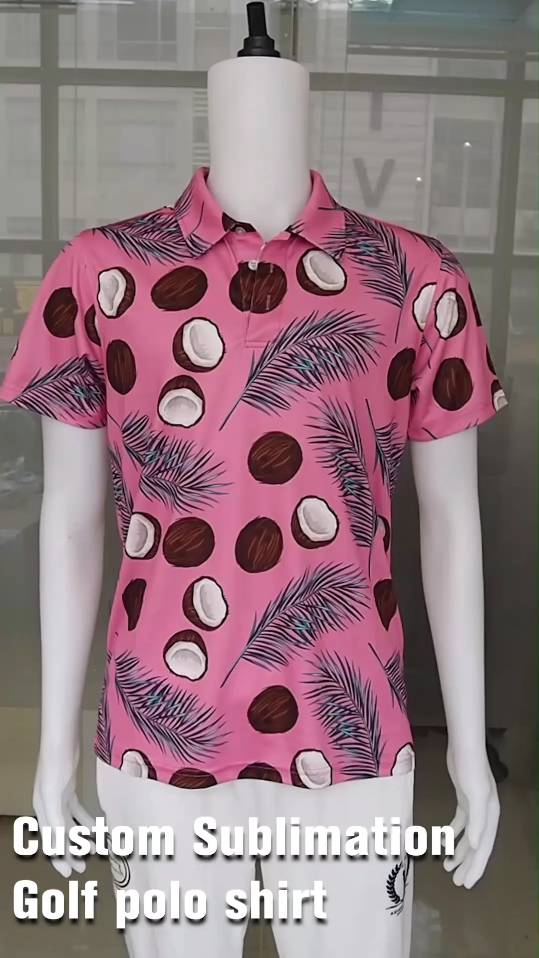 Custom Quick Dry Printing Sublimation Golf Shirts Polo Shirt Uniform ...