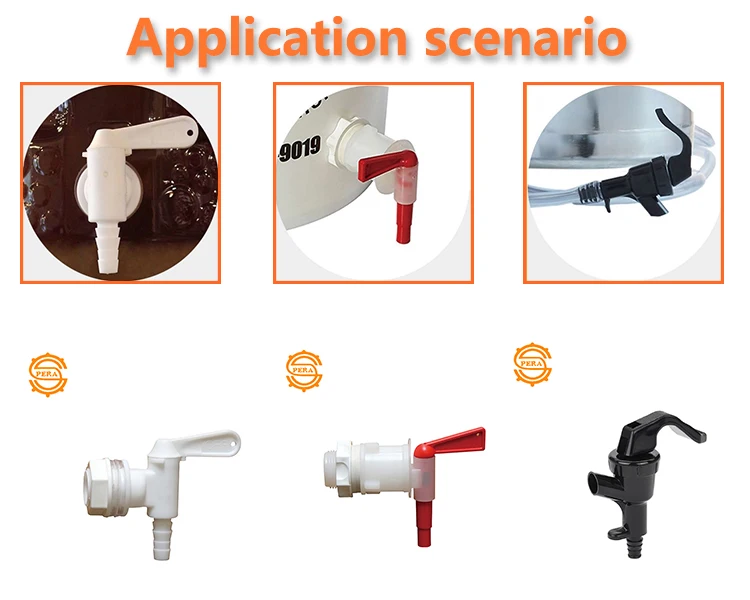 Water Dispenser Plastic Tap Spigot Faucet - Buy Water Faucet plastic ...