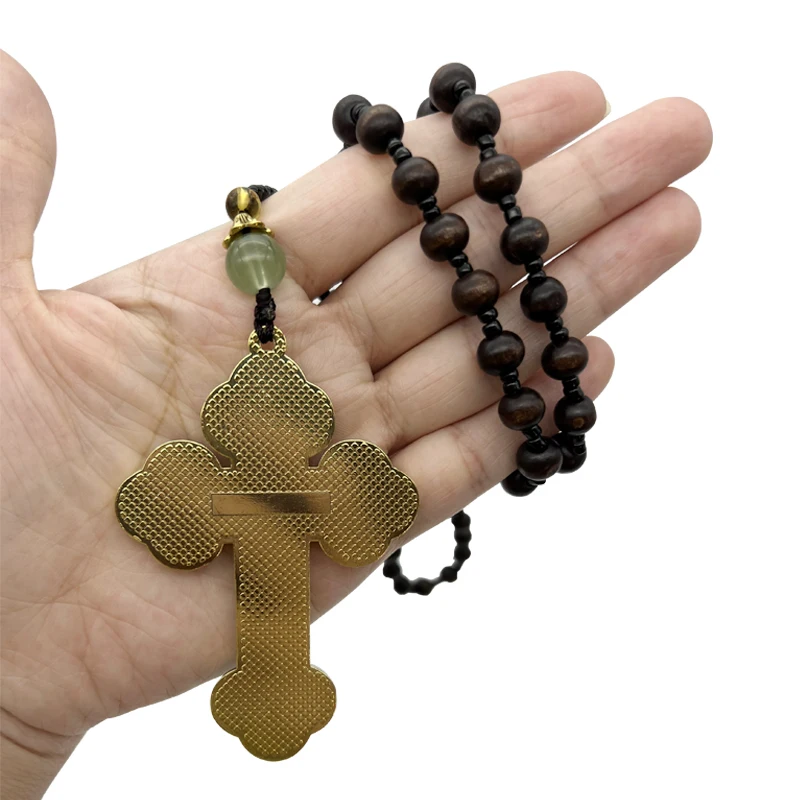 Orthodox Crucifix Cross Necklace - Religious & Fashionable