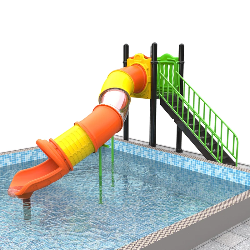 Gelulu Rotational Molding Playground Pipe Slides for Kids