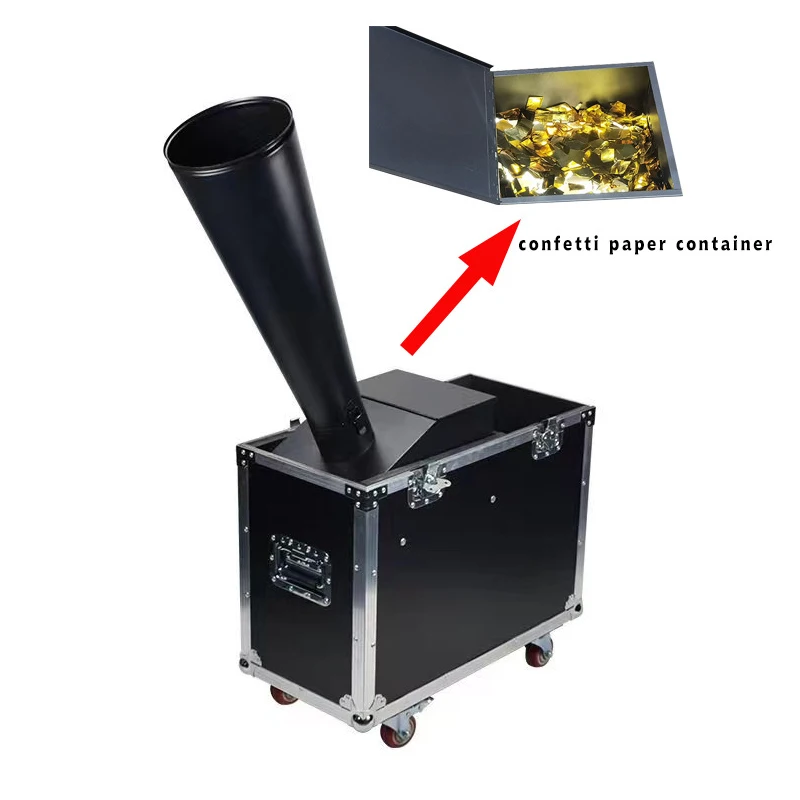 Wholesale Flight Case Mini Confetti Blaster Machine Party