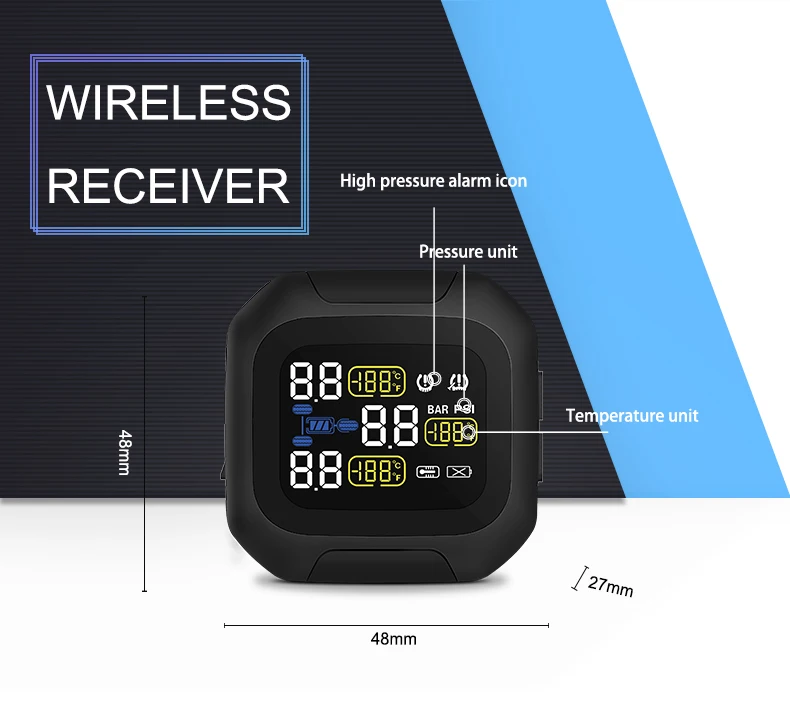 New Arrival TPMS for Trikes & 3 Wheels - Universal Tire Pressure ...
