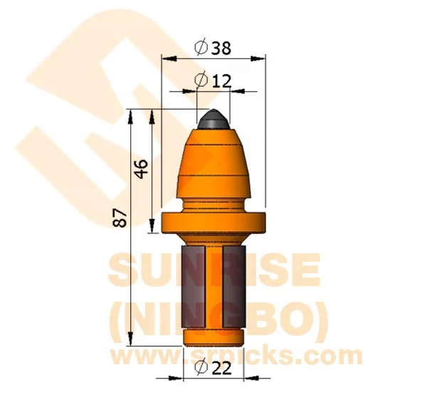 Sm06 Bullet Teeth Micro Trenching - Buy Bullet Teeth Micro Trenching ...
