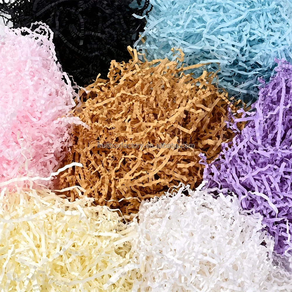 High Quality Decorative Crinkle Shredded Cut Raffia Paper Stuffing ...