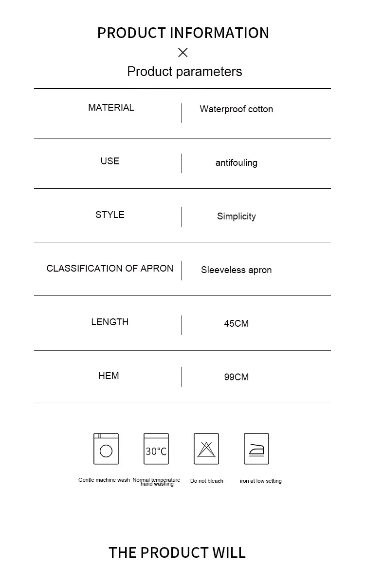 Custom Logo Half Sexy Apron For Women Household Restaurant Kitchen ...