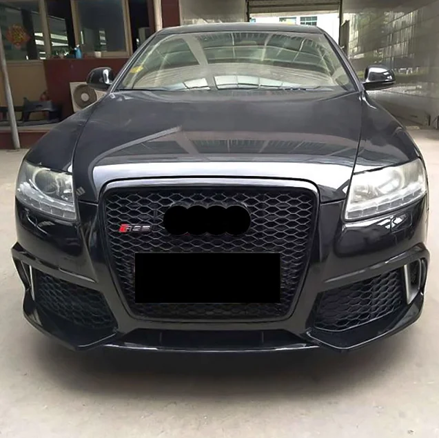 Rs6 Car Front Bumper For Audi A6 S6 C6 High Quality Car Bodykit For ...