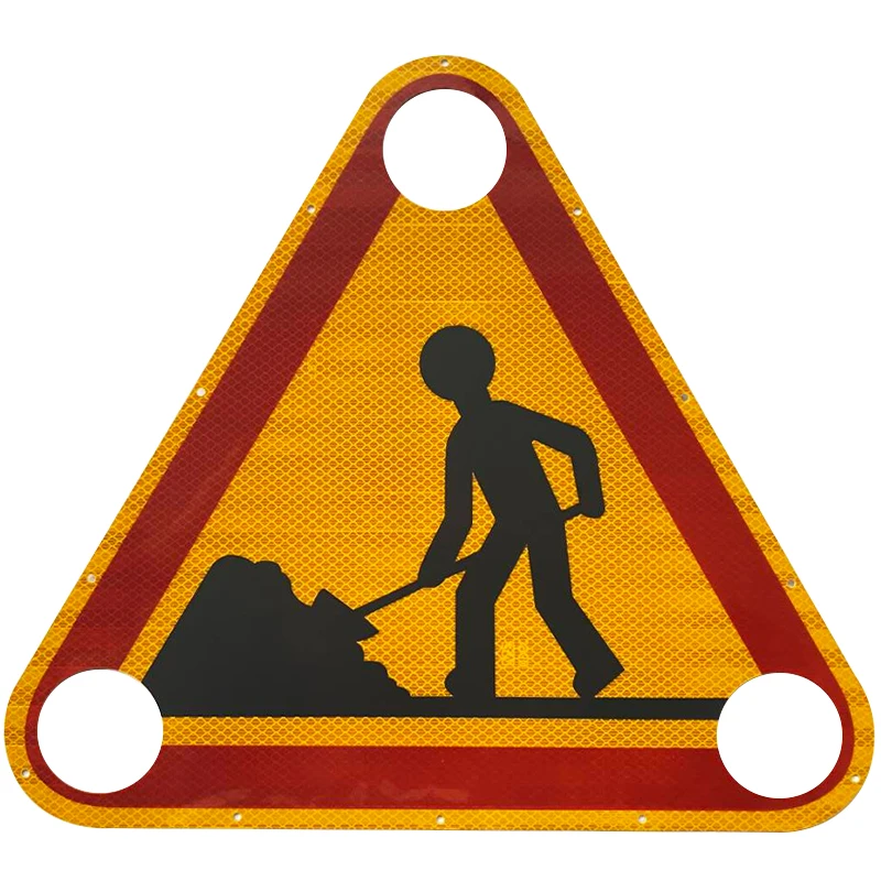 Triangle Reflective Sticker Danger Sign Safety Warning Reflective Sign ...
