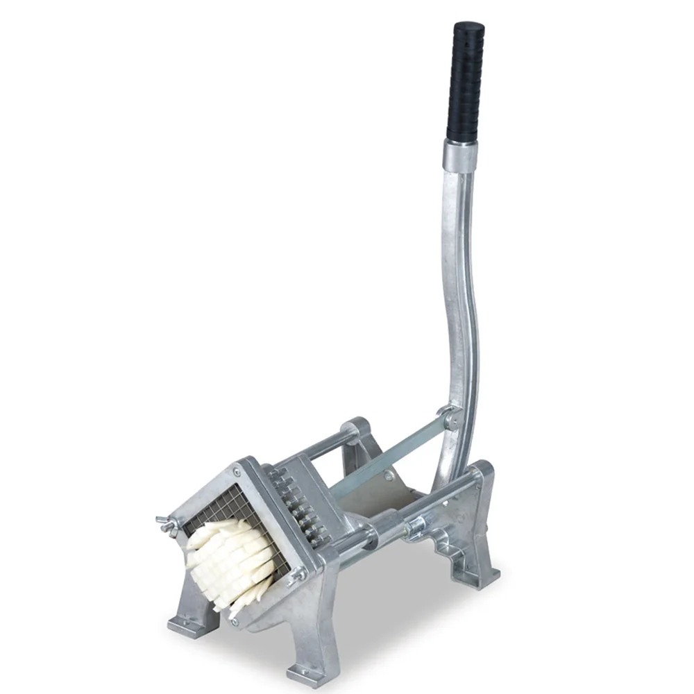 Small Potato Slicer Horizontal Manual French Fries Chipper Commercial ...