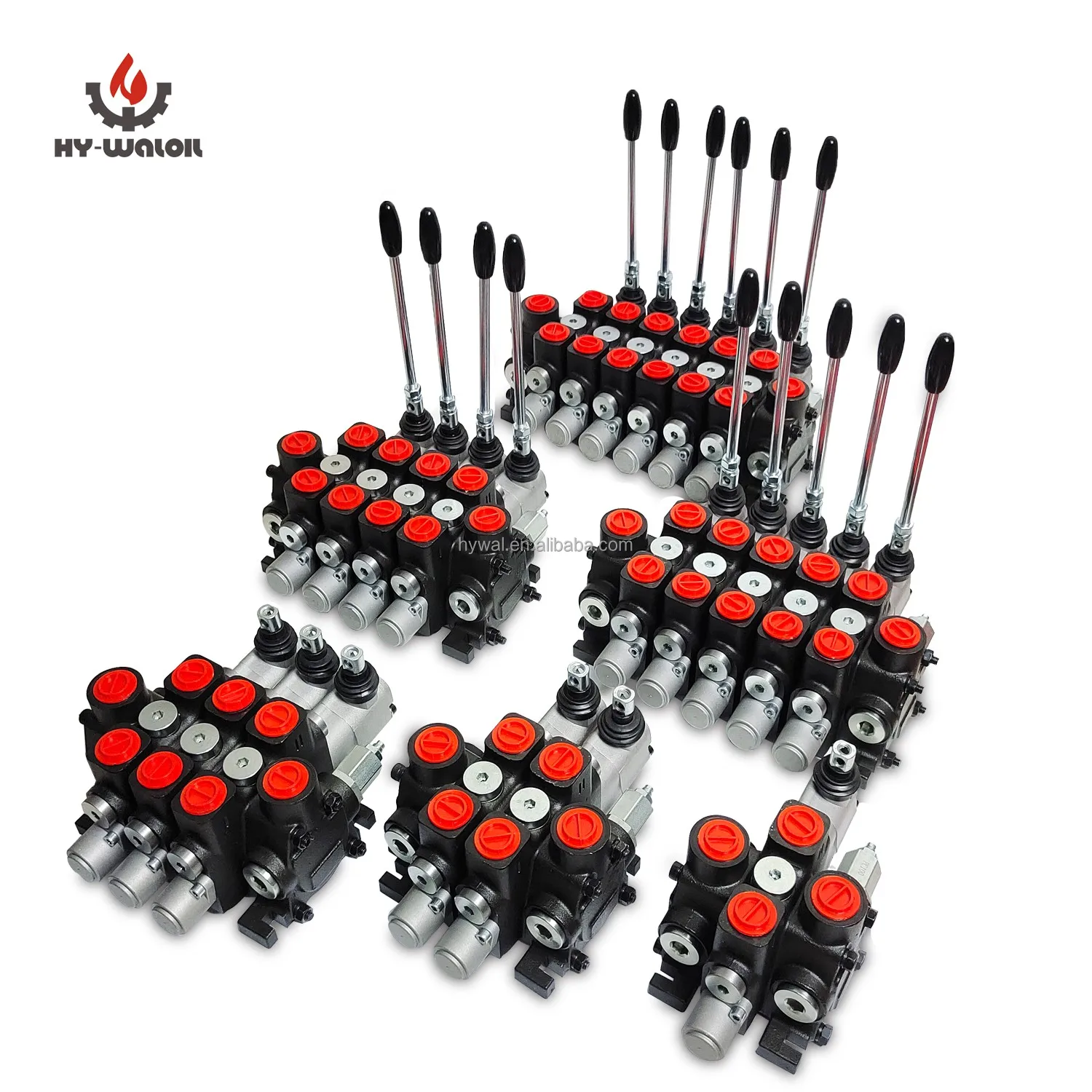 P40 P80 P120 Series Hydraulic Spool Control Valves for Loaders