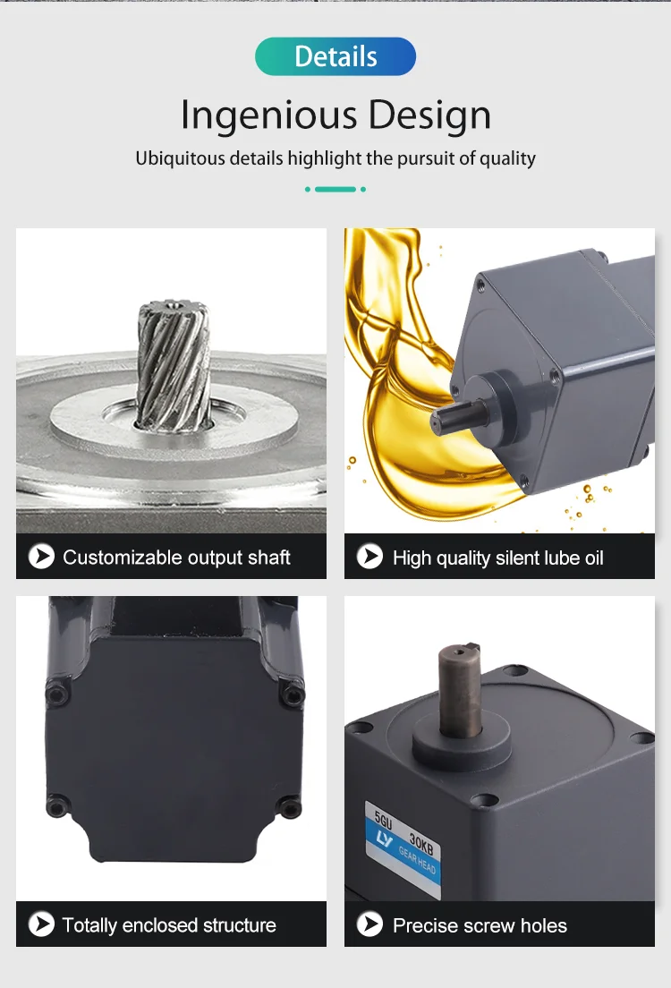 48v 750w L Shape Gearbox DC Brushless Kit for Smart Logistics