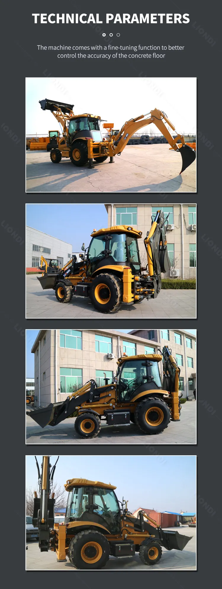 Enhancing Performance Front End Loader Backhoe With Quick Couplers And ...