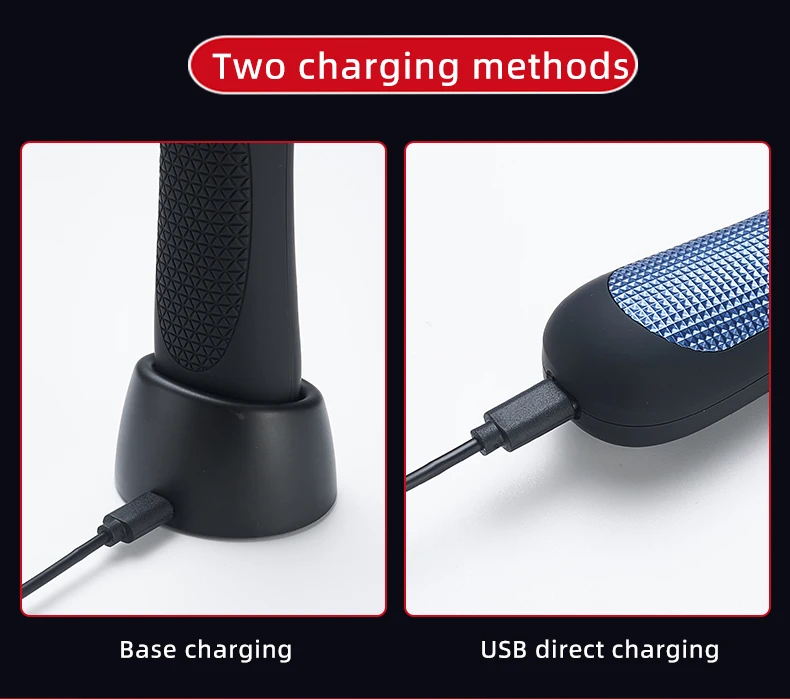Men's Full Body Waterproof Electric Fader Mens Sensitive Tondeuse ...