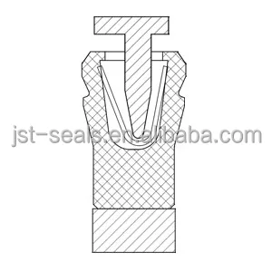 Api 6a Sls Sealing Packing Oilfield Gate Valve Seal - Buy Oilfield Gate ...
