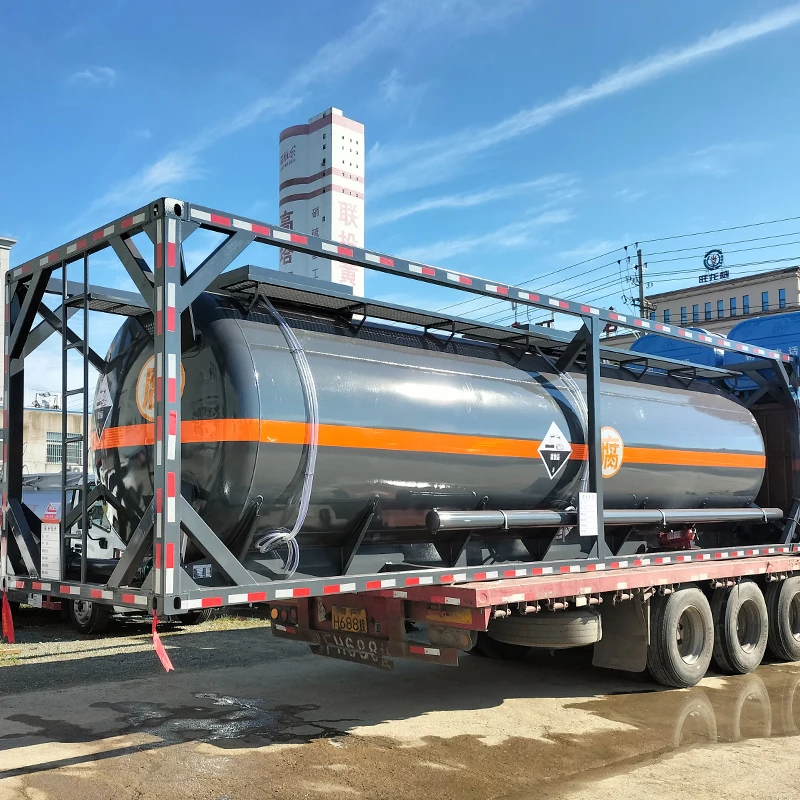 20FT 28cbm HCL Sulfuric Acid Storage Tank - Huate Tank Containers