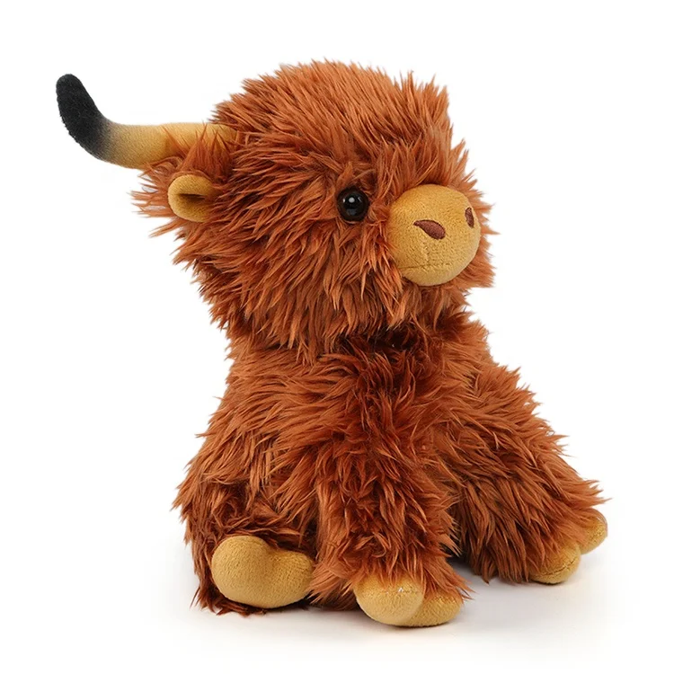 Scottish Highland Cow Plush Toy Wholesale Custom Stuffed Animal Toys ...