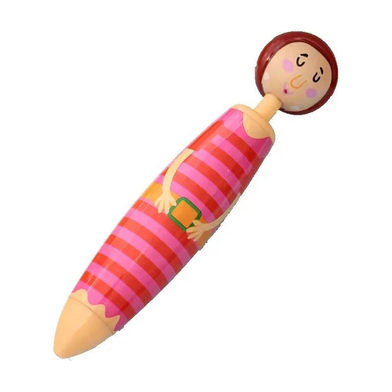 Cartoon Ballpoint Pen Doll Figurine Creative Student Ballpoint Pen ...
