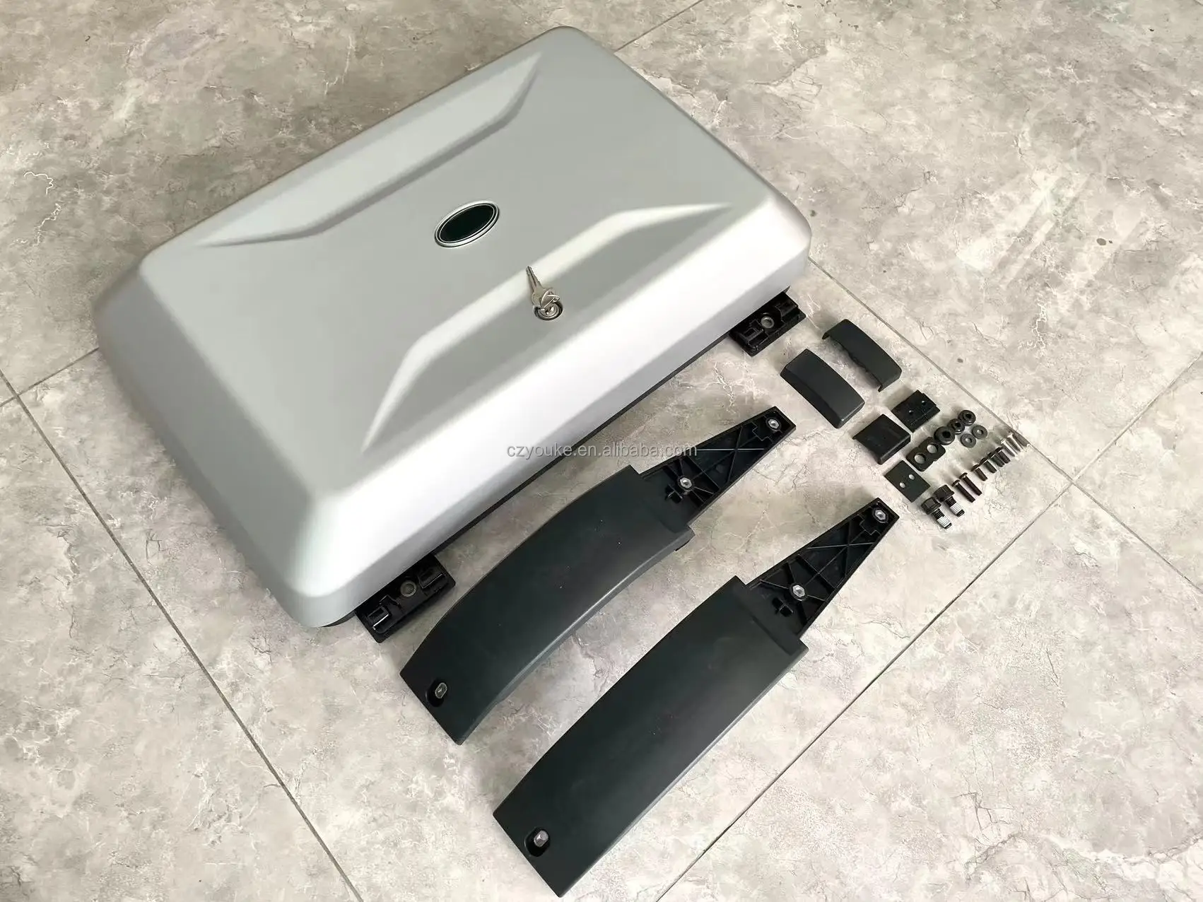 High Quality Santorini Full Black Side Tool Box Car Storage Box For ...