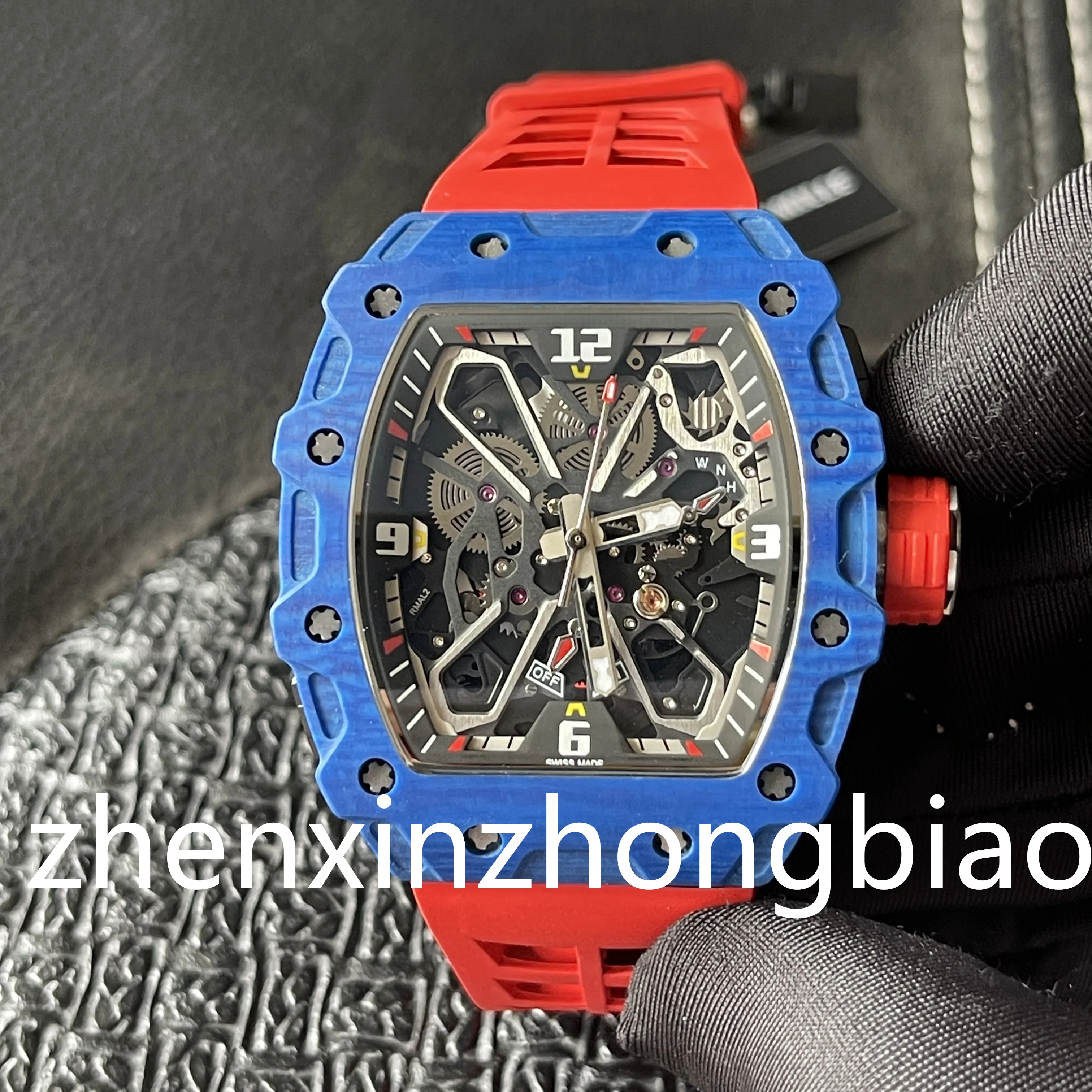 Rm35 Carbon Fiber Case Automatic Movement Men's Watch - Buy Watch For ...