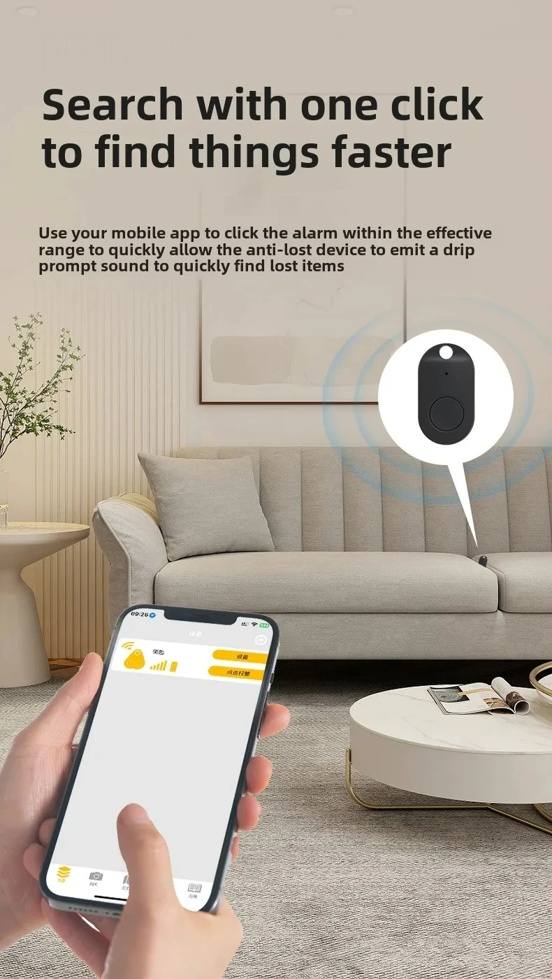 Ai Tag Smart Gps Tracker Smart Finder for Key Wallet Pet Luggage Mini ...
